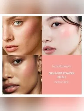 bareMinerals | Makeup | Bareminerals Gen Nude Highlighting Blush Pretty ...